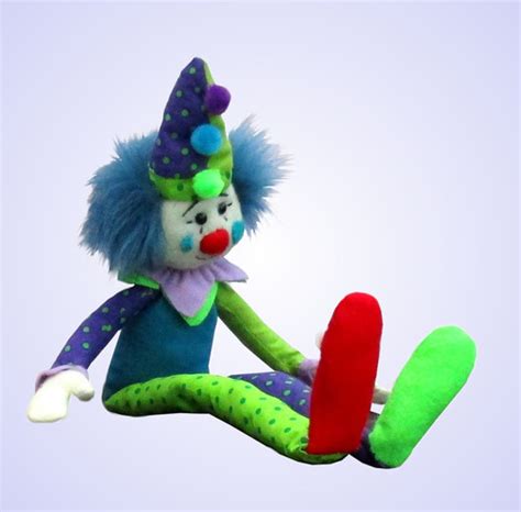 Casper Clown Cloth Doll Sewing Pattern Pcbangles