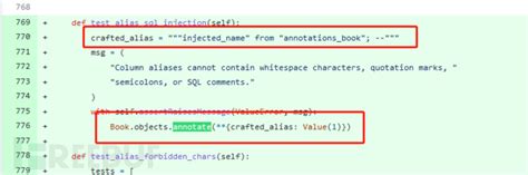 乌特拉安全实验室丨django cve 2022 28346 sql注入分析 freebuf网络安全行业门户