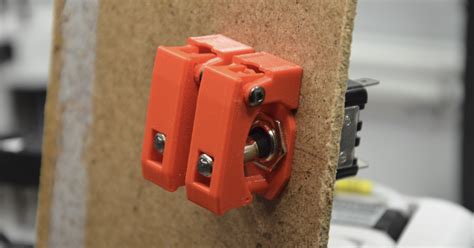 Toggle Switch Guard 12mm By Firstgizmo Download Free Stl Model