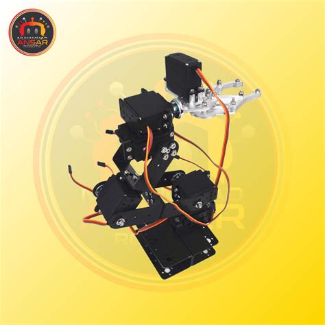 robotic arm robot arm chassis 6dof 3d rotating ma robotic