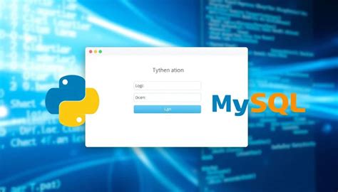 Creating A Mysql Database Login Page In Python With Tkinter A