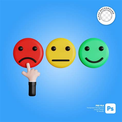 Premium Psd 3d Illustration Of Giving Bad Feedback