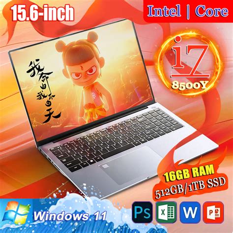 3 Years Warranty Protable Pc Intel Core I7 8500y And 156 Inches