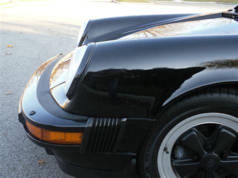 Black Carrera With Whaletail Black Interior Classic Porsche 911 1987