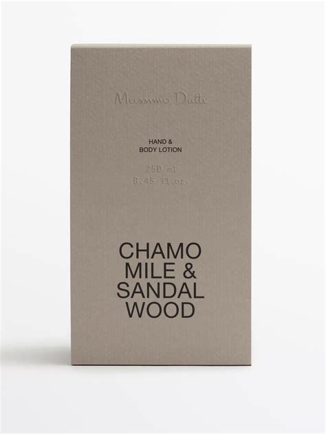 250 Ml Crème Pour Les Mains Et Le Corps Chamomile And Sandalwood