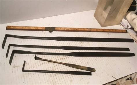 Antique Set Foundry Molding Tools Brass Sand Casting Blacksmith Forge