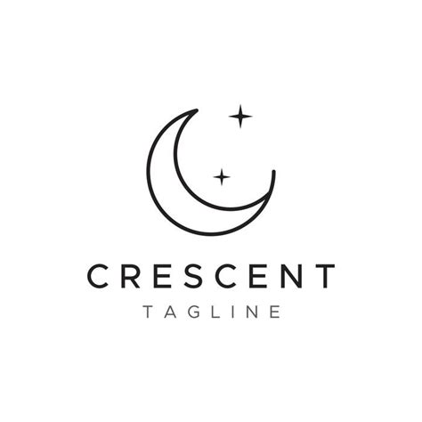 Crescent Logo Vector Art Icons And Graphics For Free Download