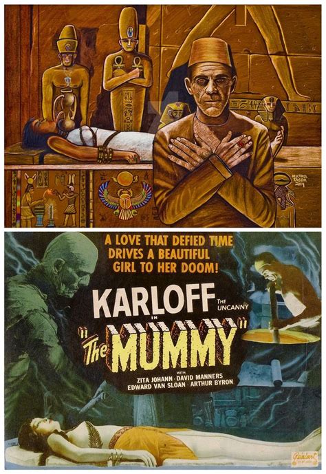 The Mummy Classic Horror Movies Classic Horror Pulp Fiction