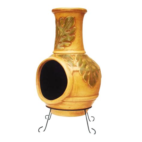 2 Pc Leaves Chiminea Best Life Patio