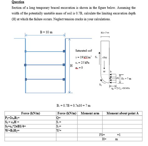 Solved Question Section Of A Long Temporary Braced