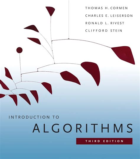 Introduction To Algorithms 3e The Mit Press Uk Thomas H