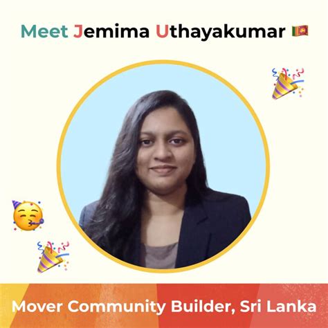Jemima Uthayakumar Posted On Linkedin