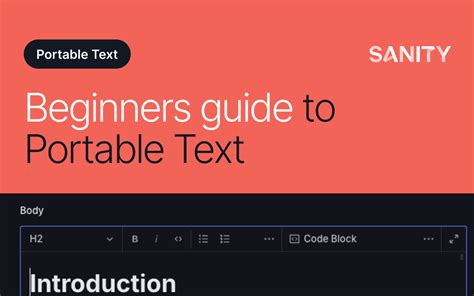 Ultimate Guide For Customising Portable Text From Schema To React