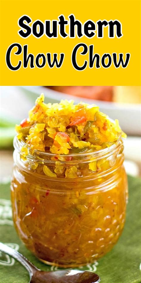 Old Fashioned Chow Recipe Without Cabbage