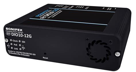 Sonifex Launches Innovative Audio Solutions The New Avn Cu1 Dante