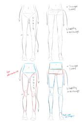 Anime Legs Reference