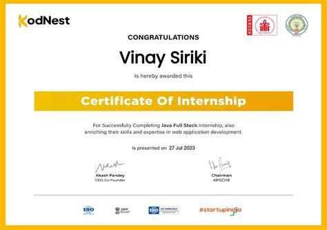 vinay siriki on linkedin kodnest fullstack