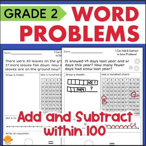 Worksheets Addition And Subtraction Word Single Step Addition Word