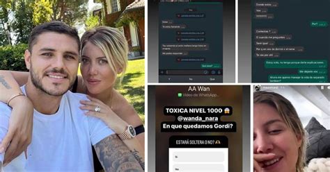 Mauro Icardi explota contra Wanda Nara y filtra chats íntimos de su pelea en medio de la separación