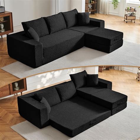 108 Modular Sectional Cloud Sofa Boneless Couch With