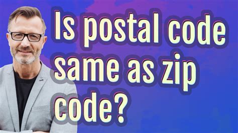 Is Postal Code Same As Zip Code Youtube