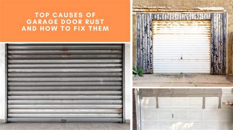 Top Causes Of Garage Door Rust And How To Fix Them