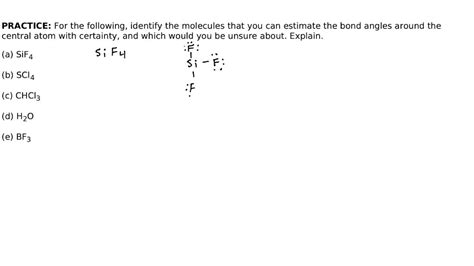 Ch3i Electron Domain Geometry