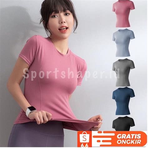 Jual Rekomendasi Baju Olahraga Wanita Untuk Gym Fitness Yoga Bersepedaan [mtdx] Shopee Indonesia