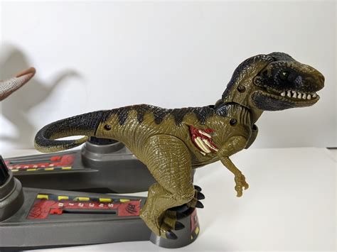 Páirc Jurassic 3 Tyrannosaurus Rex Vs Spinosaurus