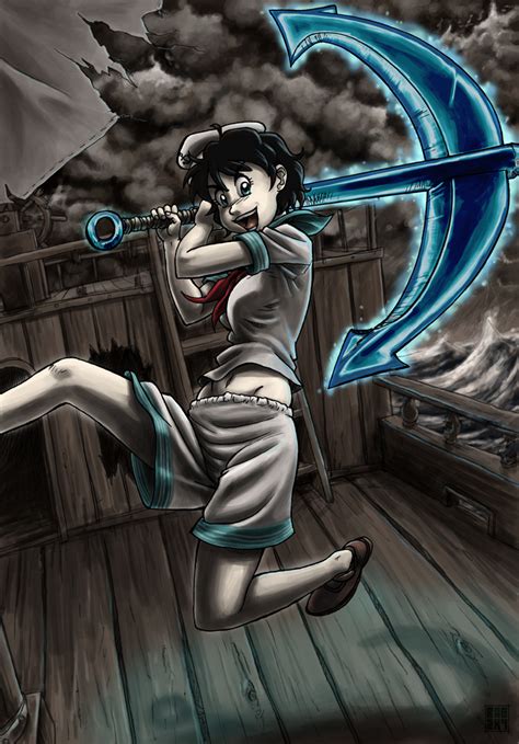 Ragathol Murasa Minamitsu Touhou Anchor Ocean Palanquin Ship