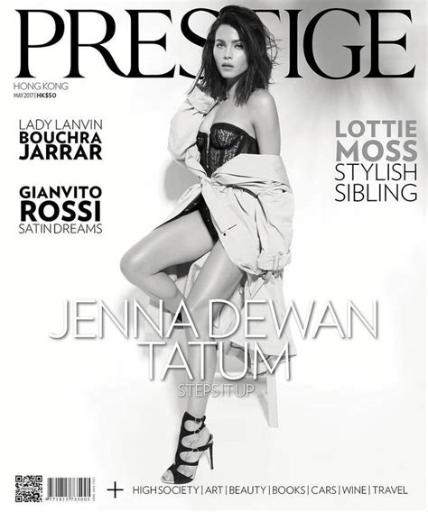 Magazine Cover Girls Fashionably Fly Jenna Dewan Covergirl Luxury