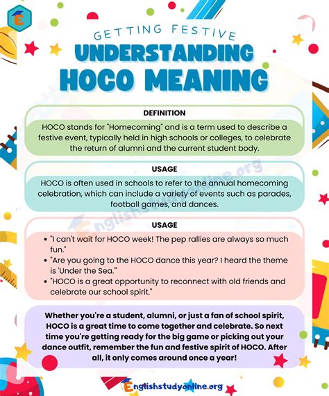 Hoco Meaning What Does This Acronym Stand For English Study Online