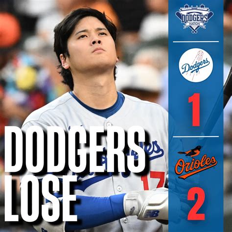 Dodgers Nation Heartbreaker In Baltimore 💔 Dodgers Get Facebook
