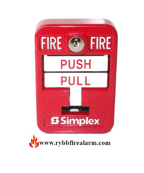 Simplex 2099 9139 Weatherproof Manual Pull Station Rybb Fire Alarm