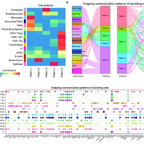 A Heatmap Showing The Global Five Communication Patterns Calculated