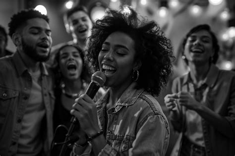 Jugendliche Feiern Den Tag Der Jugend Ki Generiertes Bild