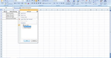 Cara Memfilter Data Dengan Kategori Tertentu Cara Memfilter Data Berdasarkan Kategori Tertentu