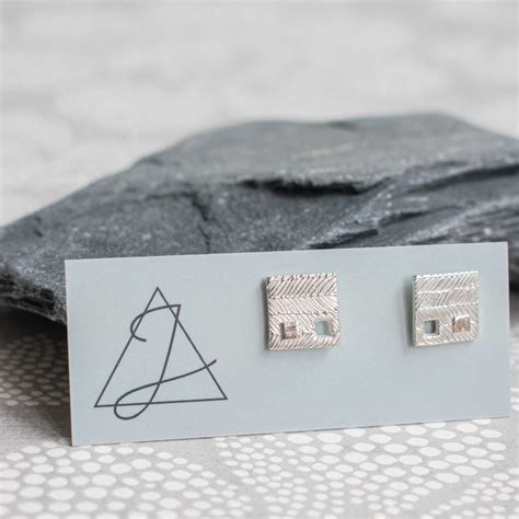 Square With Square Studs Inspire Makers Square With Square Studs Inspire Makers