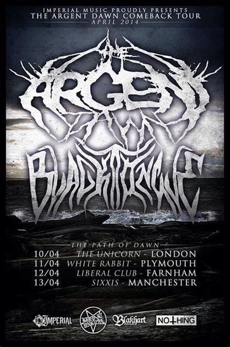 Aaron Kitcher Start A Mini Uk Tour Today With Black Tongue Supporting The Argent Dawn For
