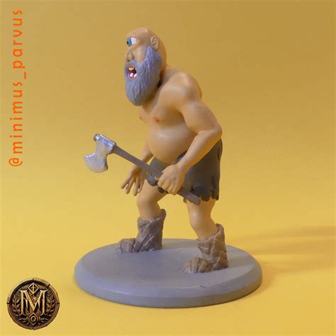 Stl File Cyclops Dnd Tabletop Wargame Miniature For 3d Printing・3d