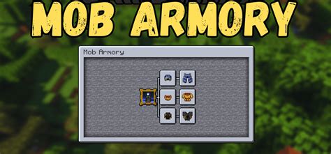 Mob Armory For Minecraft 1205