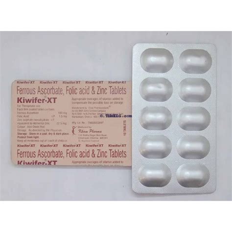 Kiwifer Xt Tablets View Uses Side Effects Price And Substitutes