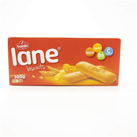 Bambi 10 6oz Lane Biscuits Plazma Keks European Food Express