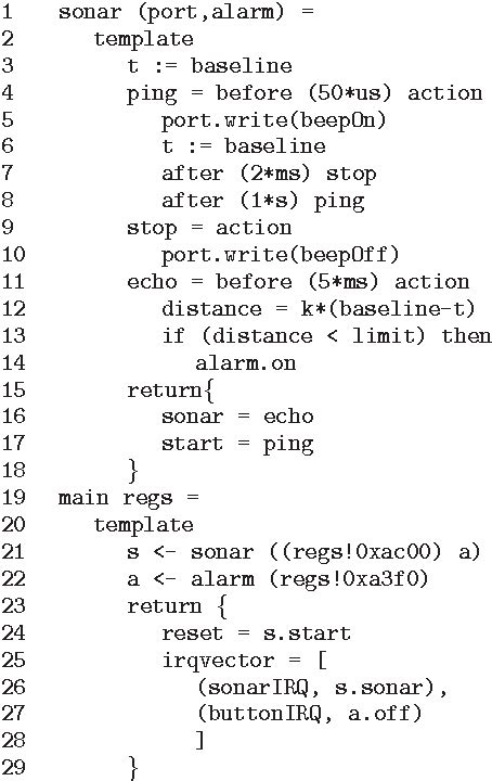 Figure 1 From Timber As An Rtos For Small Embedded Devices Semantic Scholar