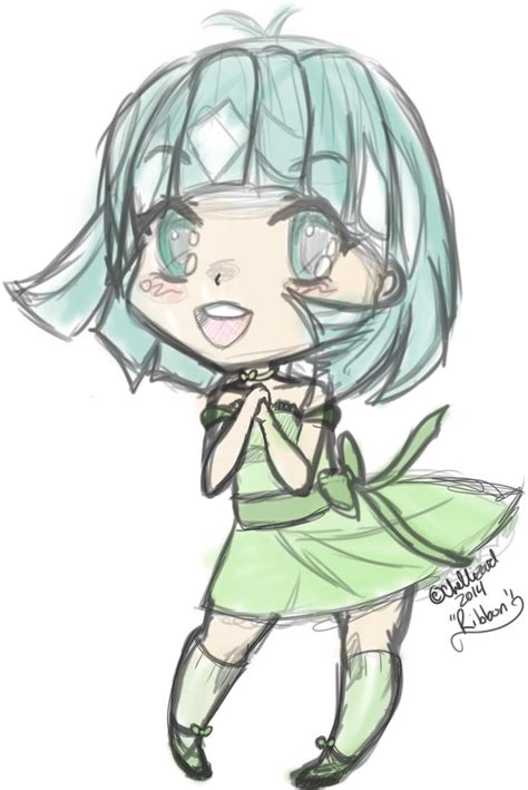 Ribbon Chibi Doodle By Chellizarddraws On Deviantart
