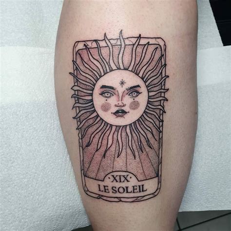 101 Best The Sun Tarot Card Tattoo Ideas That Will Blow Your Mind