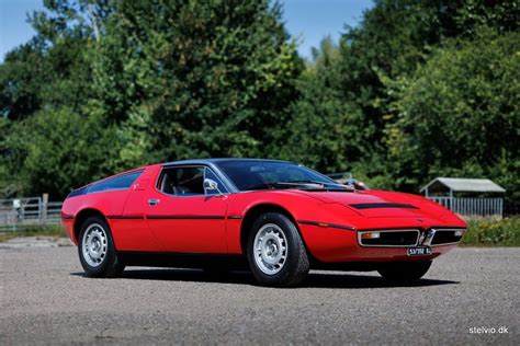 1972 Maserati Bora Rojo Manual Velocidad 5 Volante A La Izquierda En