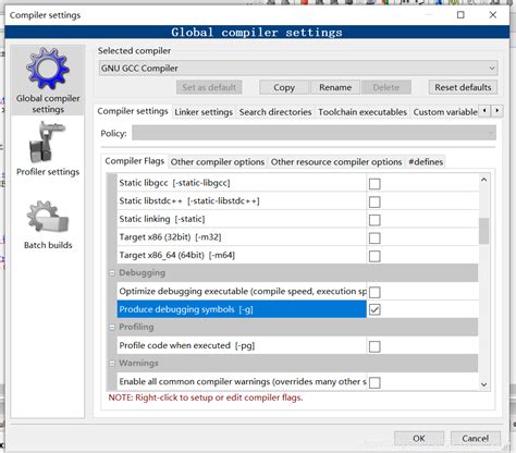 Codeblocks出现debug失败的解决办法registered New Type Stl Vector Setting