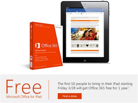 Microsoft Office 365 Ipad