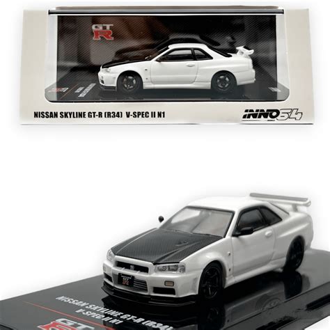 Inno64 Nissan Skyline Gt R R34 V Spec Ii N1 Shopee Malaysia